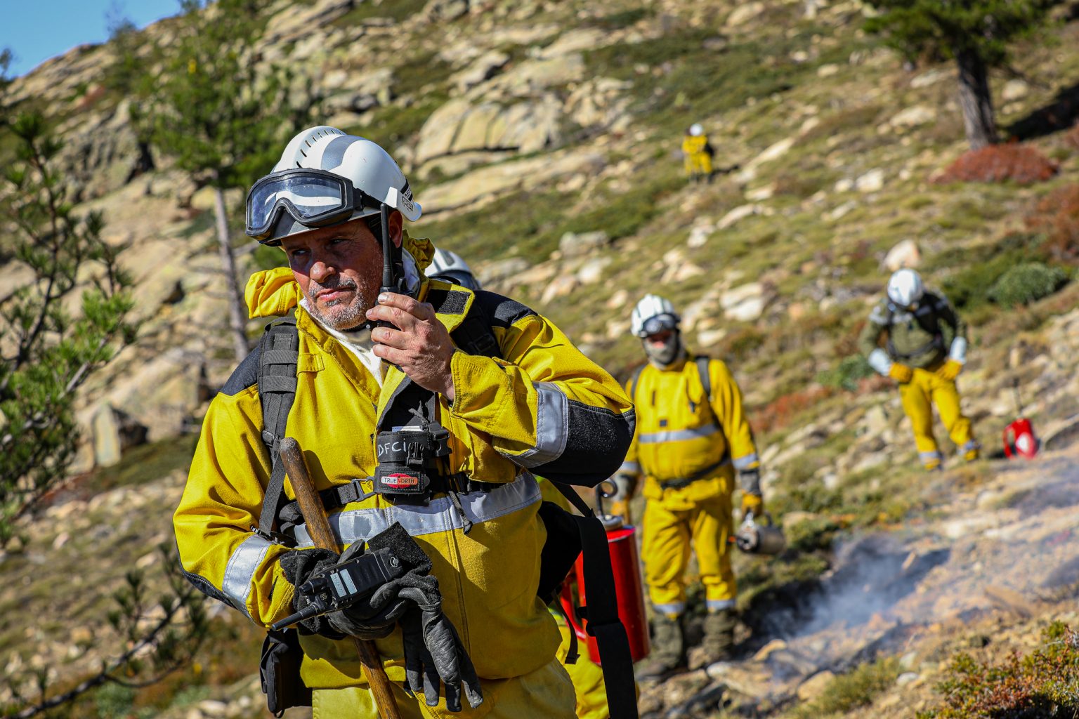 En savoir plus sur l'équipe spécialisée de Brûlage Dirigé de Haute-Corse