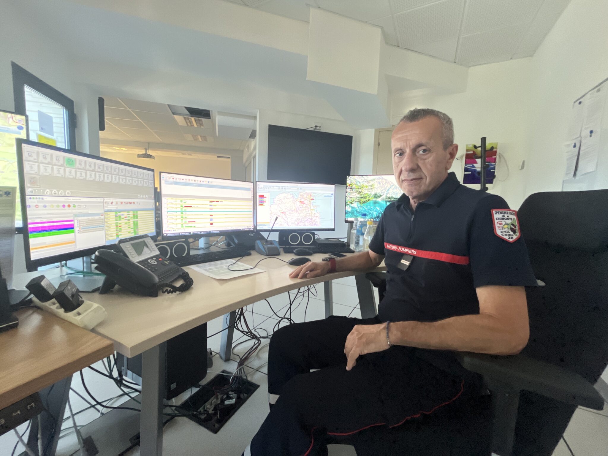 Adjudant-chef Jean-Louis Simeoni 25 ans au CTA Codis - SIS 2B Service d ...