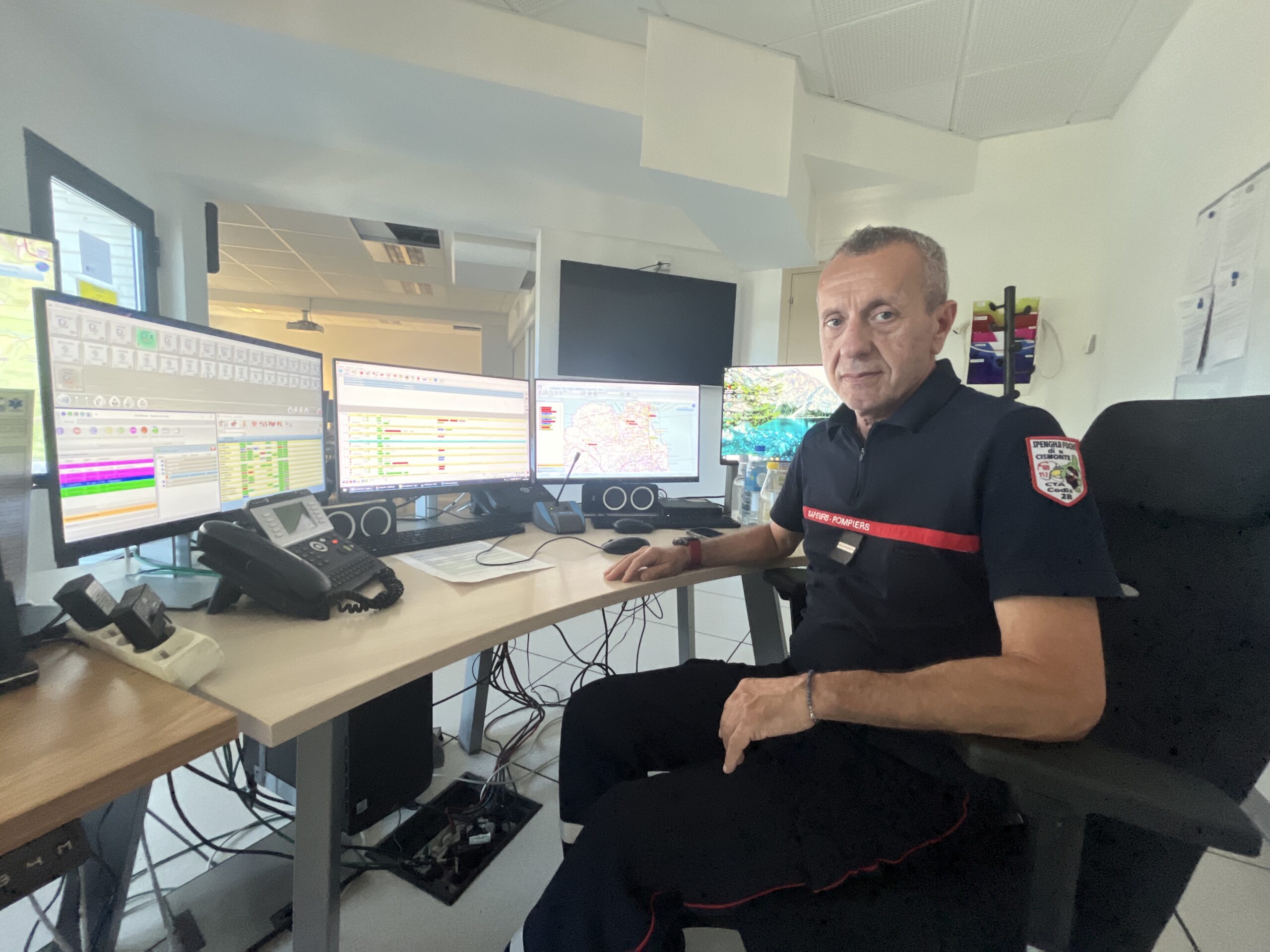 Adjudant-chef Jean-Louis Simeoni 25 ans au CTA Codis - SIS 2B Service d ...